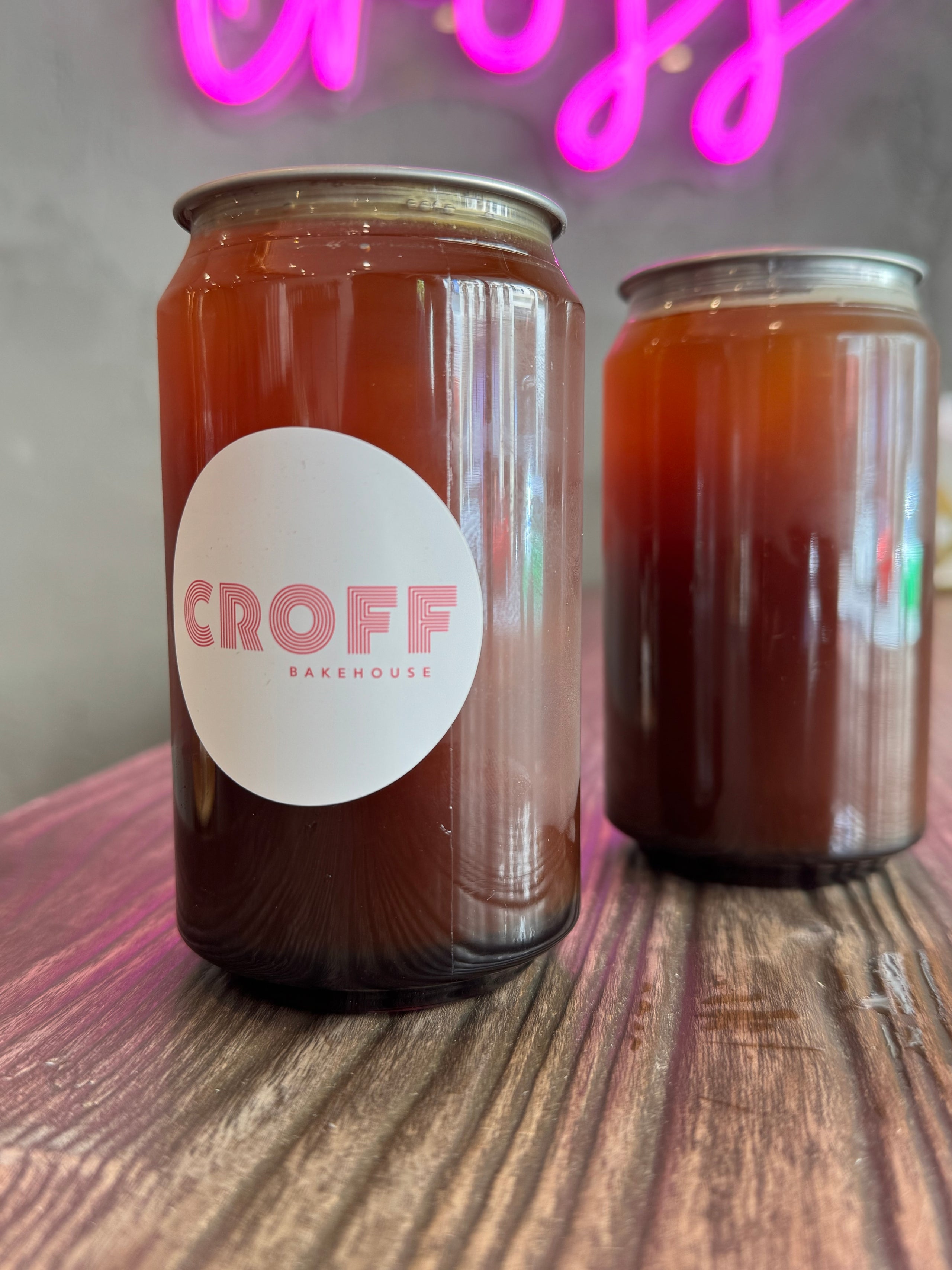 Iced Peach Espresso | Croff Bakehouse